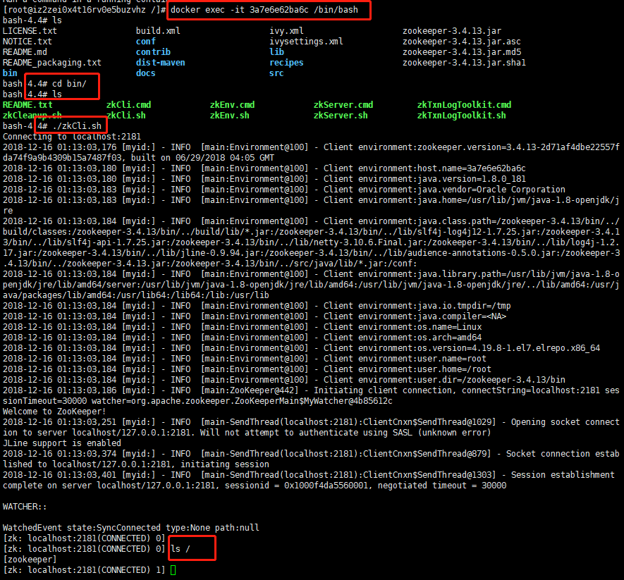 docker 应用 —— docker安装zookeeper单机版_docker zk client-CSDN博客