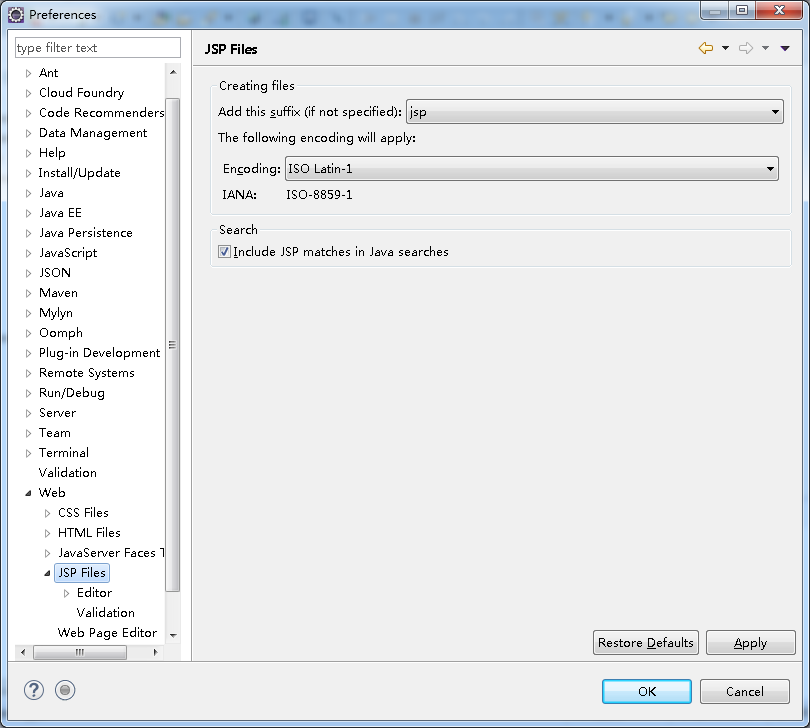 eclipse-java ee 设置文件编码格式、页面编码格式_eclipse,charset=iso-8859-1-CSDN博客