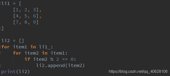 Python——列表生成式 Csdn博客 9982