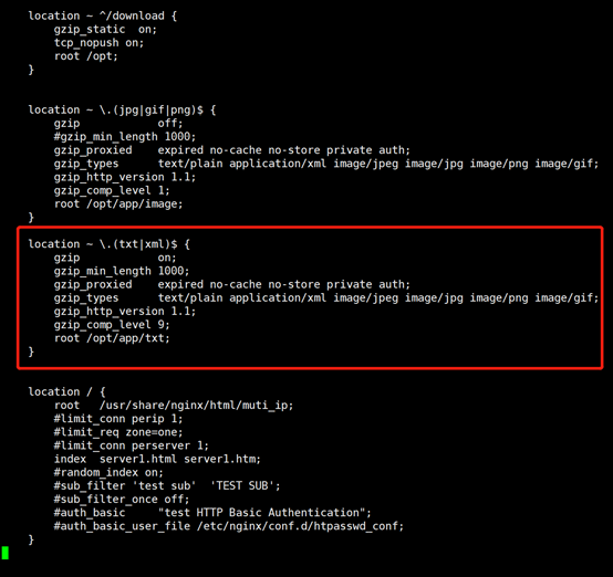 Nginx作为静态资源web服务_gzip场景演示_请求服务器静态资源怎么用gzip-CSDN博客