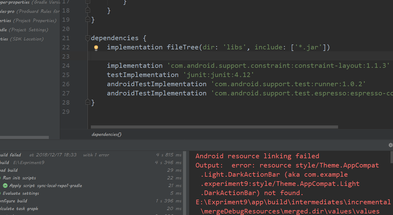 android studio 升级后，原来的依赖导入不了了，特别是 Appcompat -v7:28.0.0 导入不了了怎么办？或是 AppComaptActivity 红色_android ...