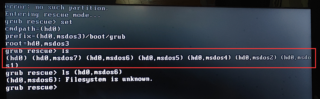 双系统window更新后，开机引导错误，grub rescue修复_filesystem is ext2-CSDN博客