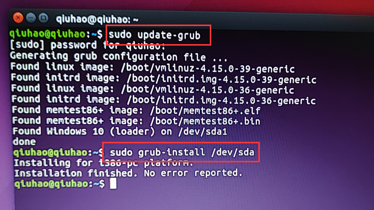 双系统window更新后，开机引导错误，grub rescue修复_filesystem is ext2-CSDN博客