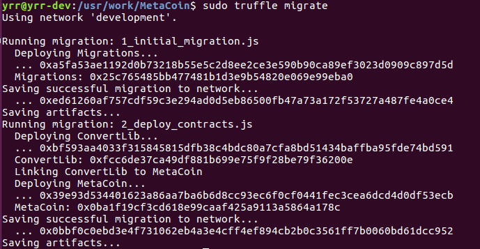 【区块链-以太坊】5 Ubuntu下truffle & ganache安装及使用_ubuntu安装ganache-CSDN博客