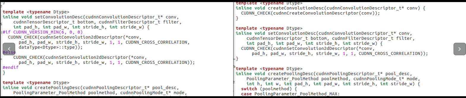 ./include/caffe/util/cudnn.hpp: In function ‘const char* cudnnGetErrorString(cudnnStatus_t ...