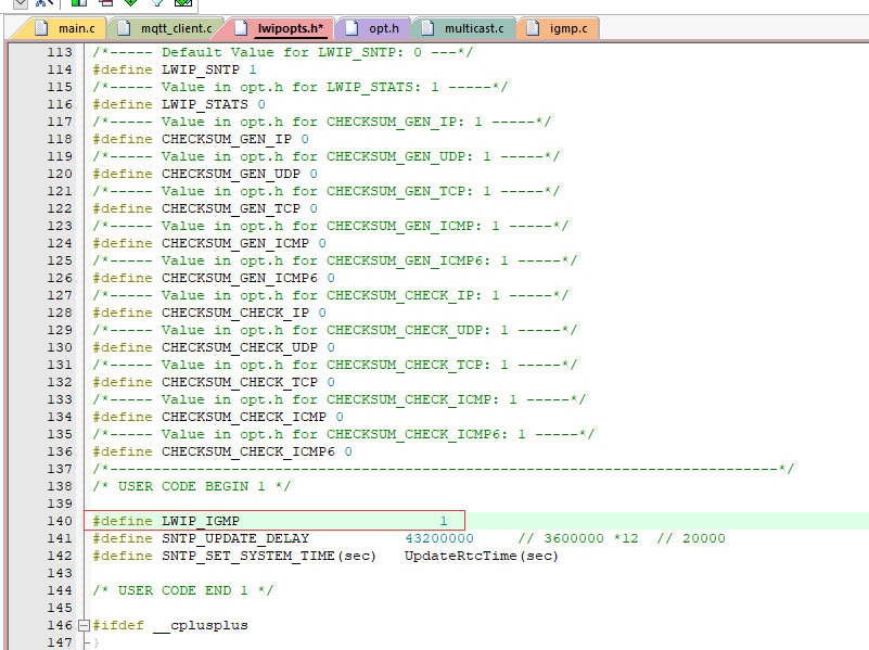 基于stm32f107 stm32cube 和 LWIP 协议实现 udp 组播通信_lwip 组播-CSDN博客