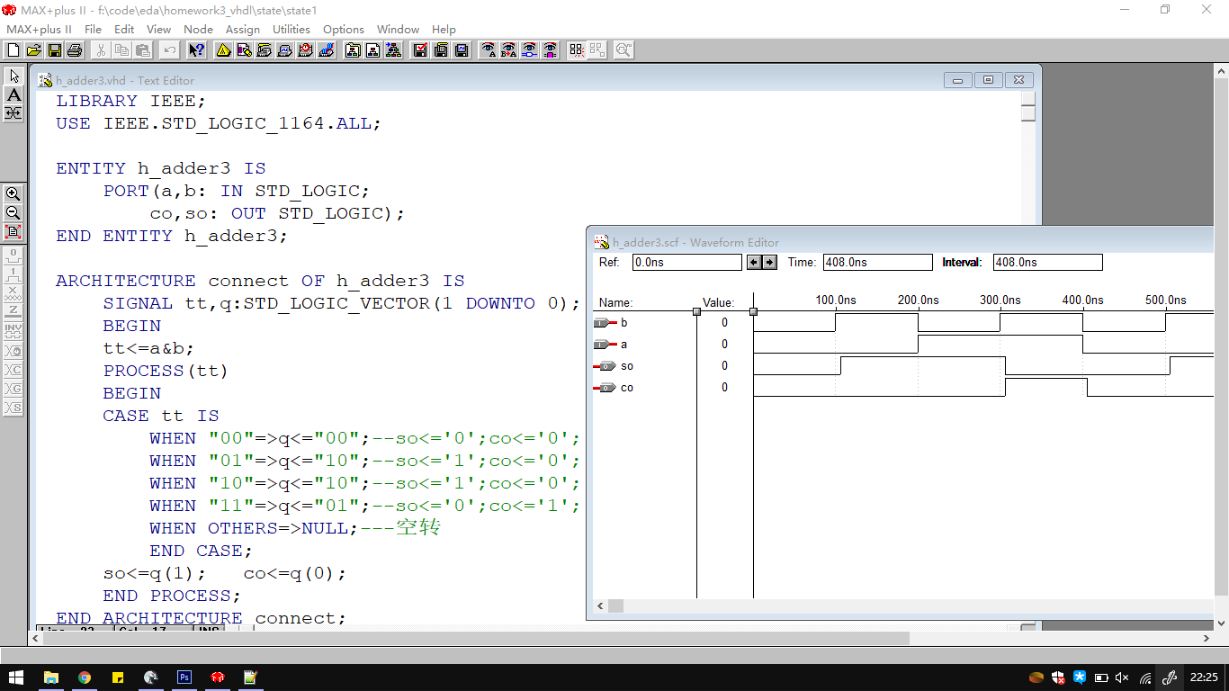 EDA之VHDL程序编写半加器、全加器、或门的多种实现方法与实验仿真_eda全加器代码-CSDN博客