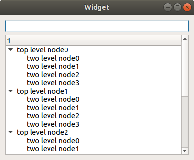 QTreeWidget搜索并隐藏不匹配的项_qmodelindex 隐藏-CSDN博客
