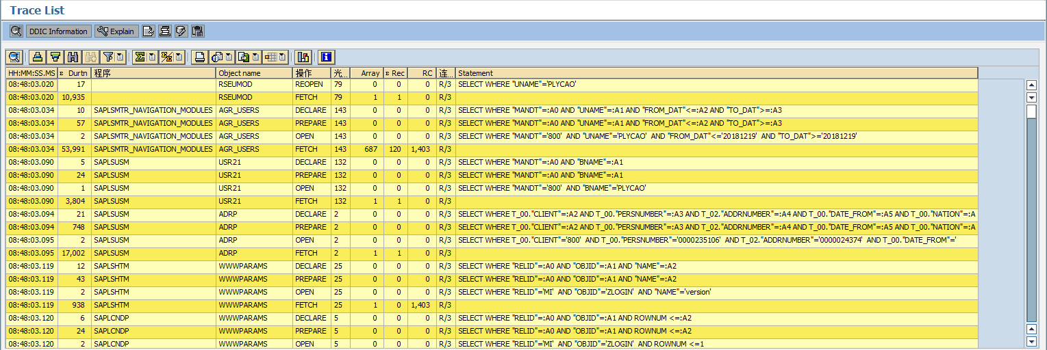 SAP-ST05跟踪SQL语句操作记录_st05 监控账号-CSDN博客