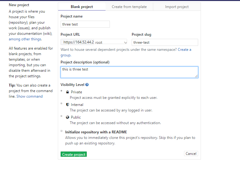 gitlib初步使用创建项目、角色、合并请求_git 开发完成后创建和并请求的区别-CSDN博客