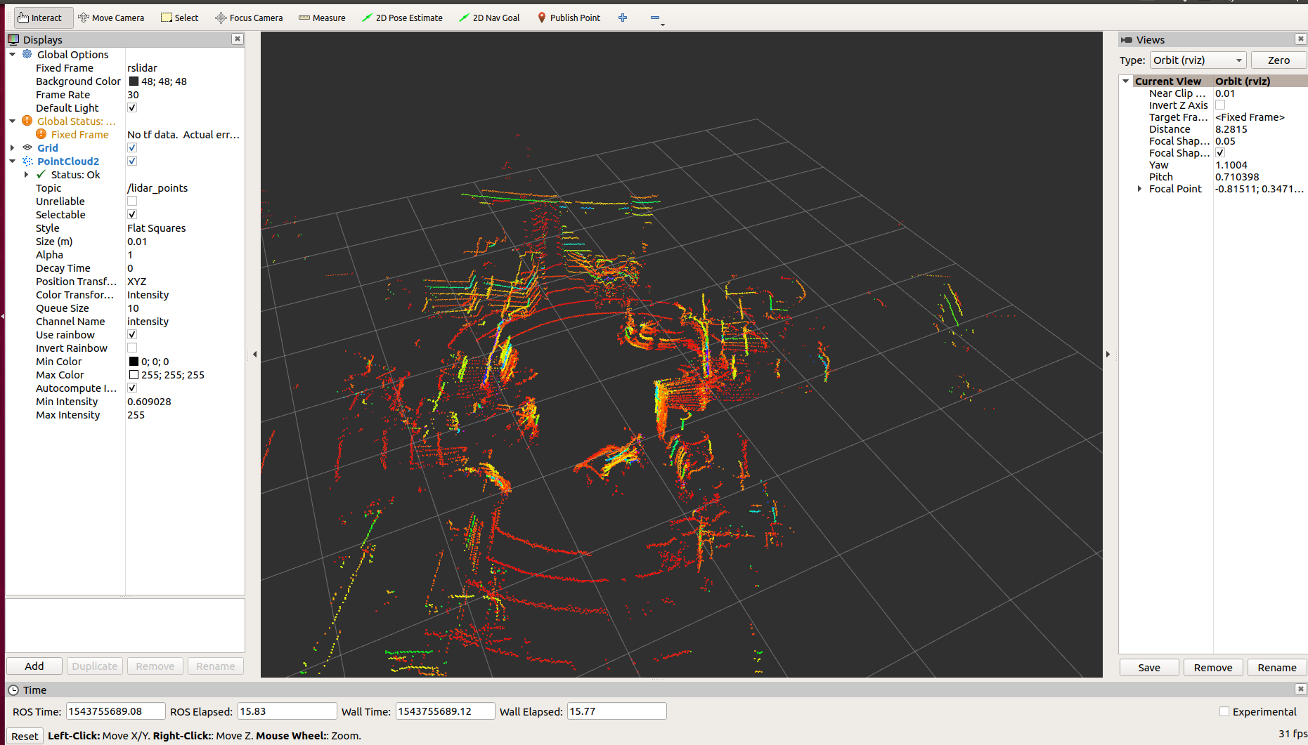 【激光雷达】3D激光雷达传感器建图：速腾聚创、velodyne建图过程总结_激光雷达点云建图-CSDN博客