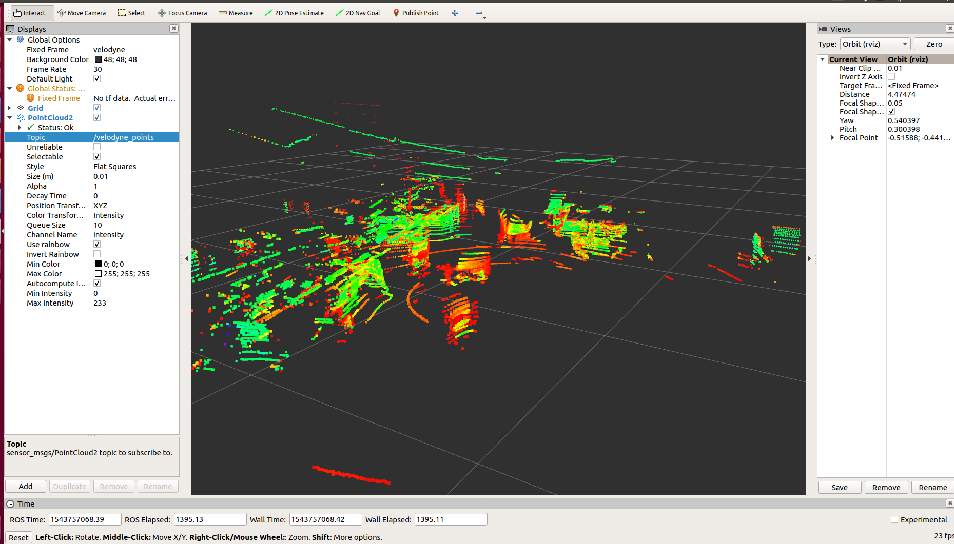 【激光雷达】3D激光雷达传感器建图：速腾聚创、velodyne建图过程总结_激光雷达点云建图-CSDN博客