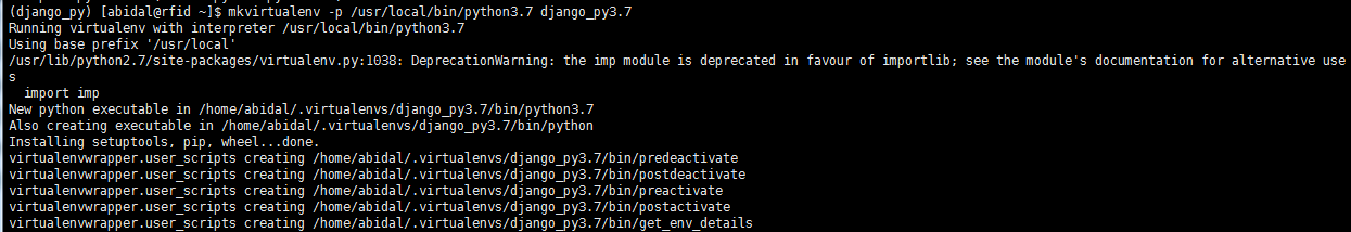 Centos下python虚拟环境的安装、创建、删除、启动、退出详解_centos卸载python的virtualenv-CSDN博客