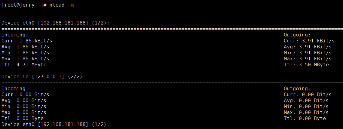 Linux流量查看工具ifstat,nload,iftop（谁在偷偷使用流量）_linux ifstat-CSDN博客