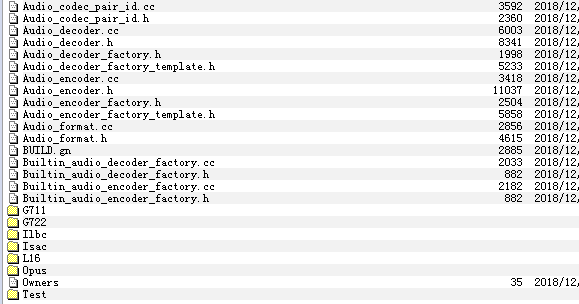 Webrtc源码分析系列 Api模块之audiocodecs（一）audiocodes Webrtc Api Csdn博客