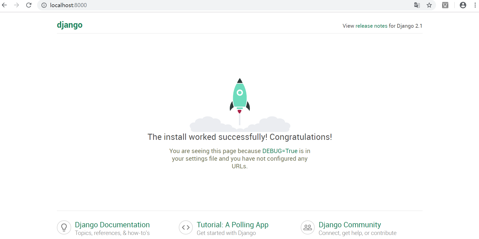 python安装django方法及报错解决_please select a django module-CSDN博客