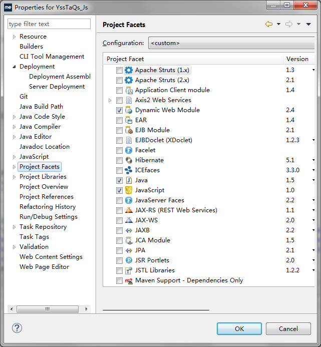 Myeclipse 项目属性DeployMent Assembly页面找不到_myeclipse没有deployment assembly-CSDN博客