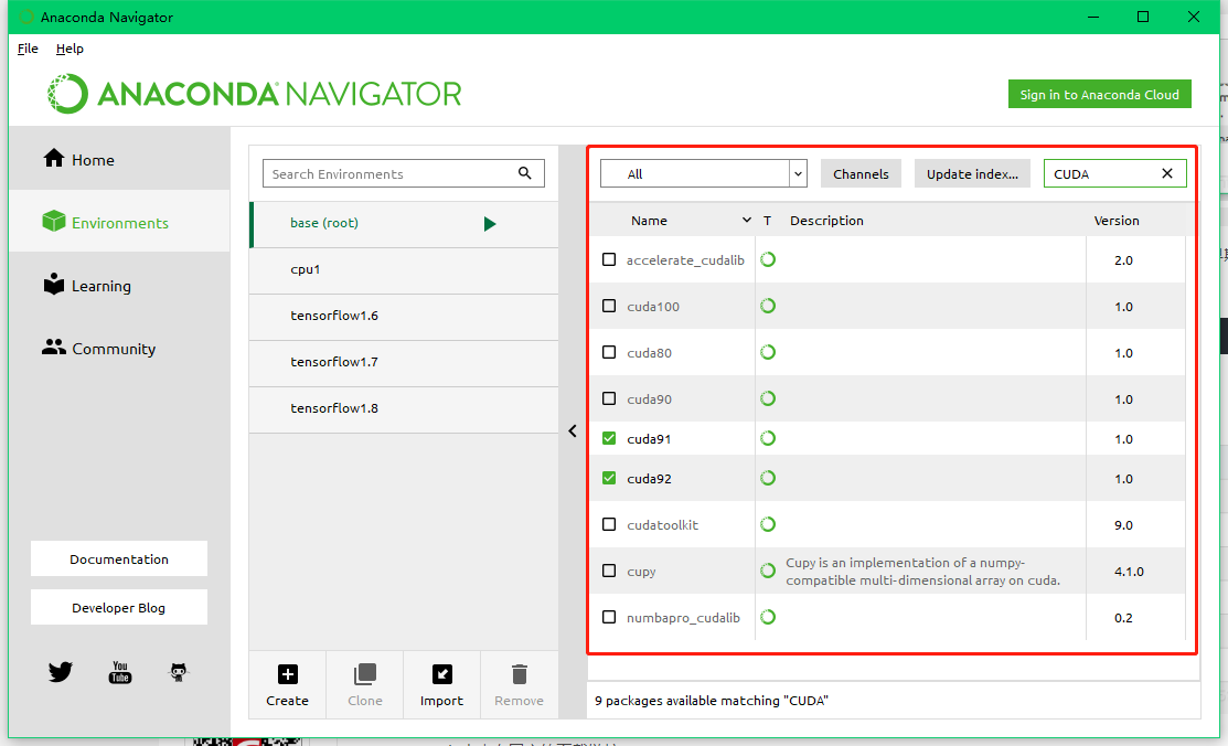 用Anaconda管理多个Tensorflow gpu版本，并配置CUDA和cudnn（Win10系统）-CSDN博客