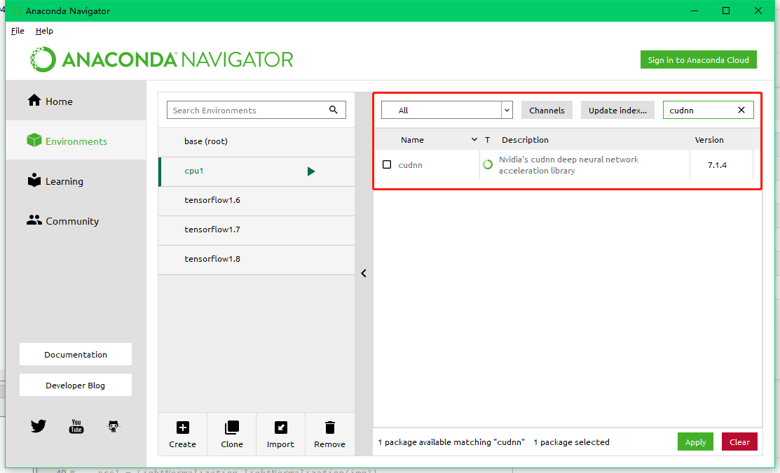 用Anaconda管理多个Tensorflow gpu版本，并配置CUDA和cudnn（Win10系统）_深度学习与图像目标检测的博客-CSDN博客