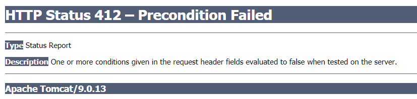 JavaWeb项目间隔刷新出现412_web 412-CSDN博客