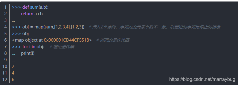 Python的map方法如何使用?python Map导入 Csdn博客