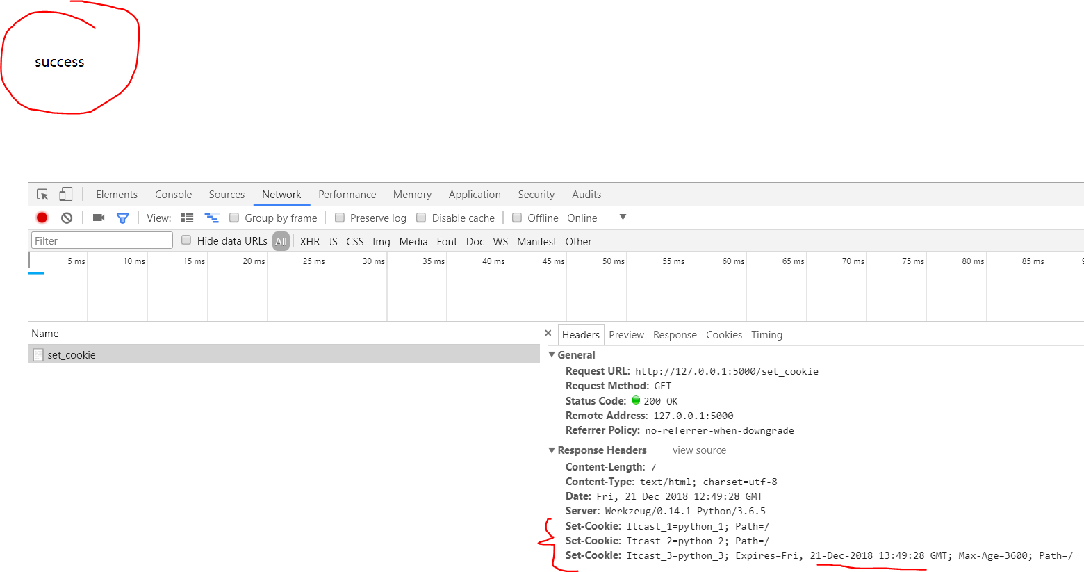 Flask框架(flask中对cookie的处理(设置cookie、获取cookie、删除cookie))_flask cookie-CSDN博客