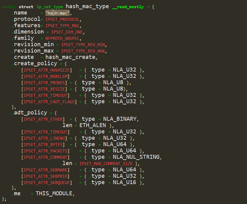 ipset源代码分析之hash:mac类型集合_ipset hash:mac-CSDN博客