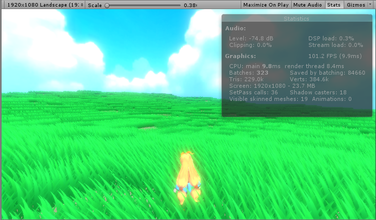 Unity 大面积草风吹动效果受人物影响unity草动「已注销」的博客 Csdn博客 1177