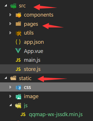mpvue 引入腾讯提供的的微信小程序地图 JavaScript SDK_export default qqmapwx-CSDN博客