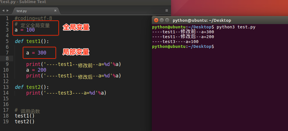 每日学点python之八全局变量与局部变量名字相同问题python 全局变量名和入口函数名一样 Csdn博客