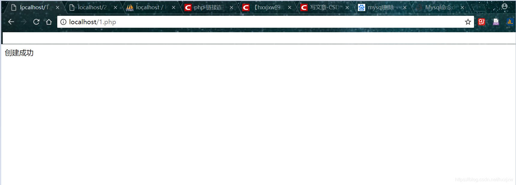 Php与mysql交互——建立连接创建数据库php Mysql 创建数据库 怎么拼接数据库名 Csdn博客