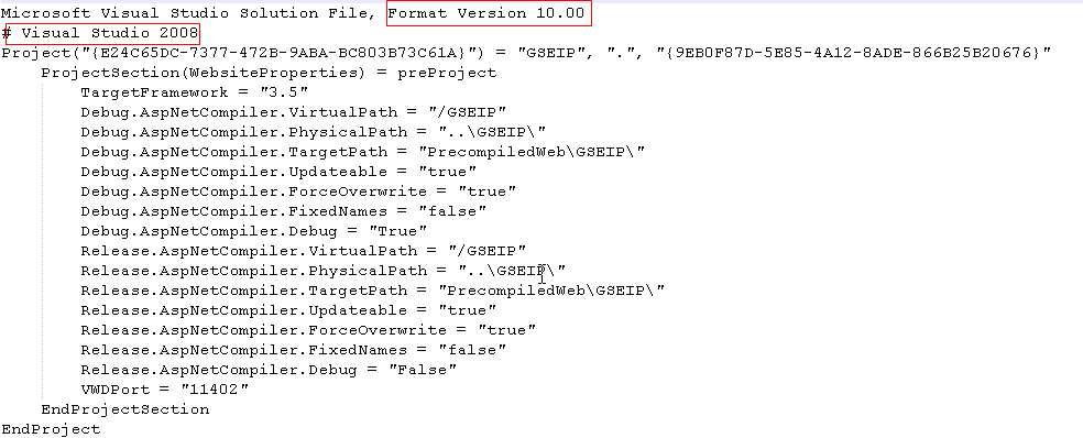 解决方案*.sln的版本，*.CSPROJ文件_c# sln管理多个csproj-CSDN博客