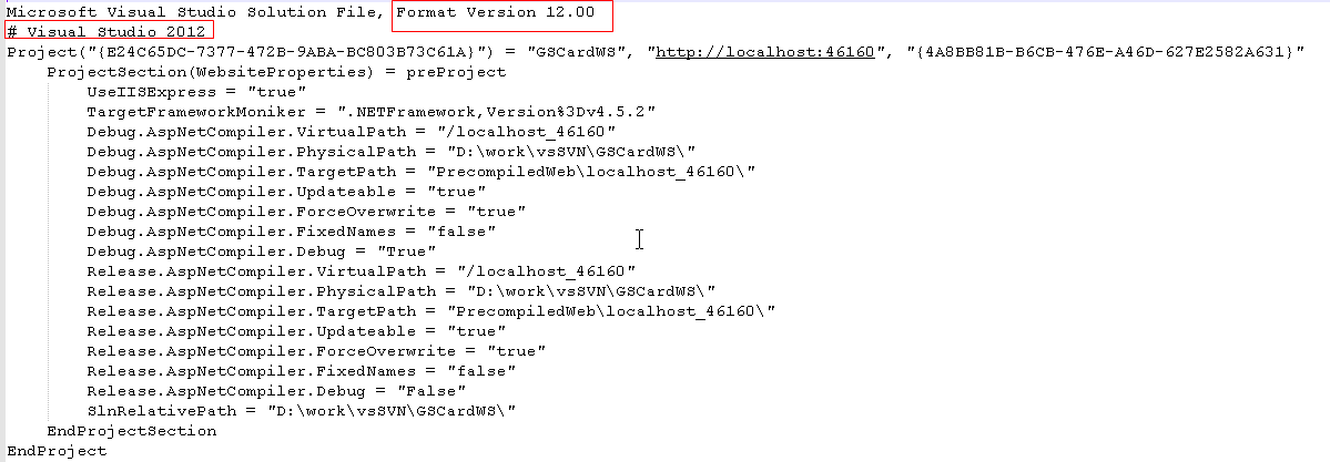 解决方案*.sln的版本，*.CSPROJ文件_c# sln管理多个csproj-CSDN博客