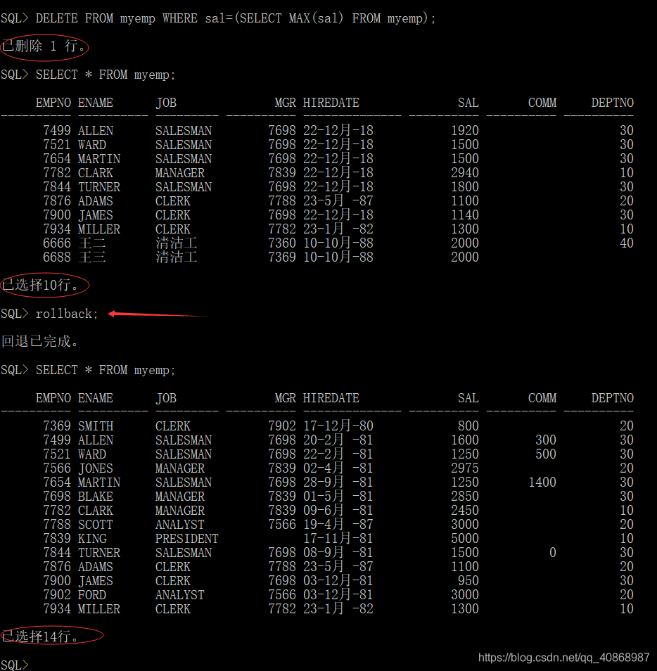 Oracle 事务处理oracle资源事务处理是什么意思 Csdn博客
