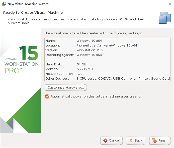 ubuntu 16.04 使用 vmware15安装windows 10 虚拟机_ubuntu 16.04 vmware 安装 windows-CSDN博客