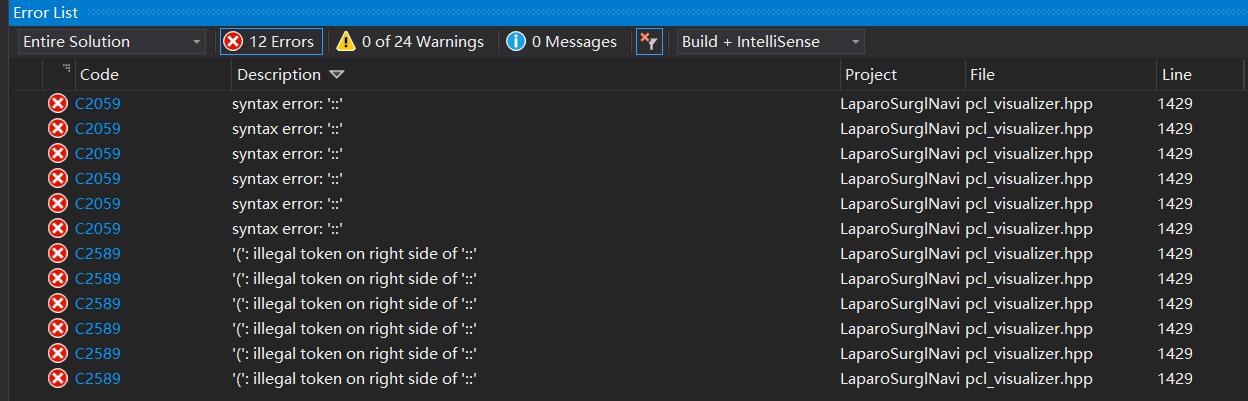 【PCL】PCL与MFC结合的冲突_mfc单文档中嵌入pcl-CSDN博客