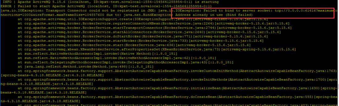 Linux Activemq启动失败解决步骤linux Active Qidong Buliao Csdn博客 