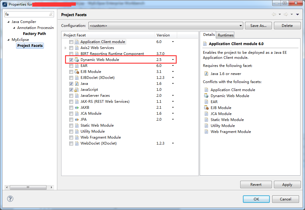解决MyEclipse报错： no projects are available for deployment to this server-CSDN博客