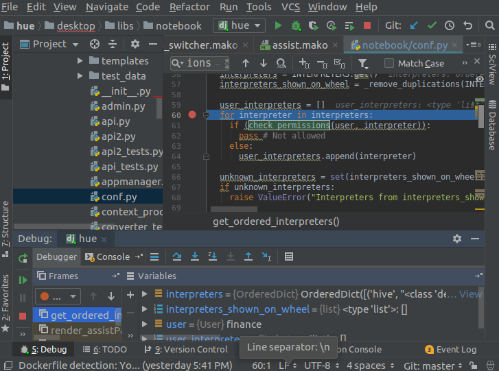 PyCharm 配置 Apache HUE 开发环境_hue pycharm-CSDN博客