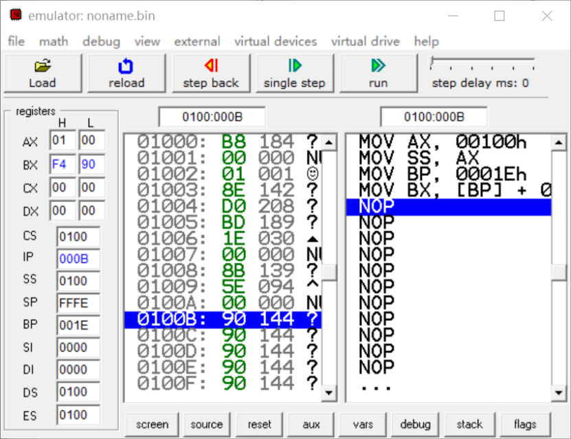 微机原理 寻址方式 及基于EMU8086的用例-CSDN博客