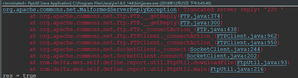 JAVA 连接FTPServer服务器返回220状态码_220 service ready for new user-CSDN博客