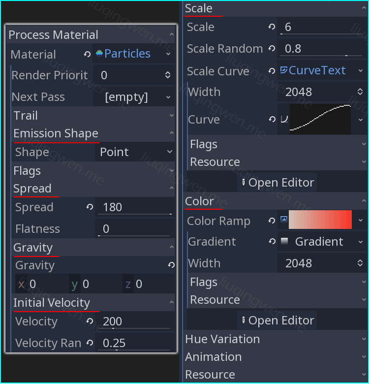 Godot3游戏引擎入门之十一：Godot中的粒子系统与射击游戏（上）_godot 3d 粒子素材-CSDN博客