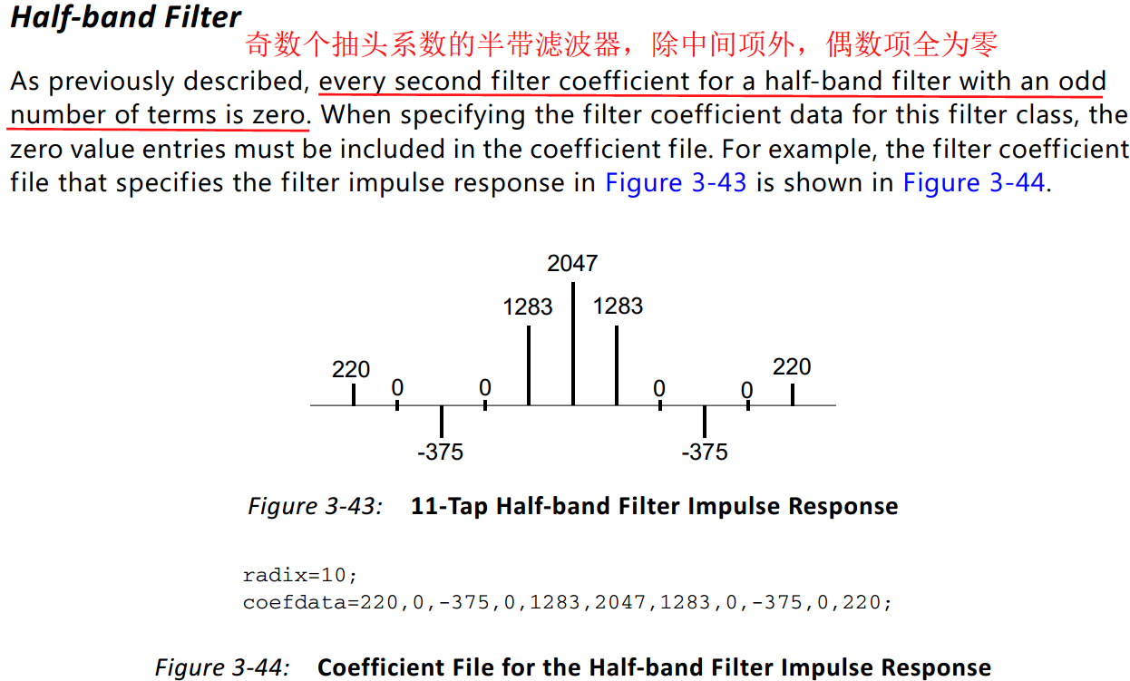 FIR 滤波器之滤波器的系数文件（Filter Coefficient Data）_fir 调用系数-CSDN博客