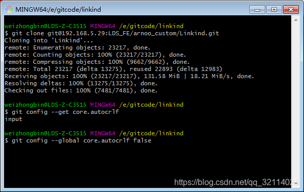 Vscode 从git上clone代码 跨平台开发下换行符crlf和lf的问题git Clone Crlf Csdn博客