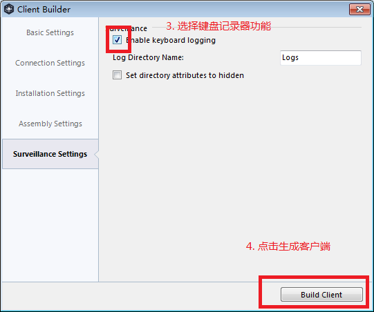使用Quasar进行木马植入_quasar client-built.exe-CSDN博客
