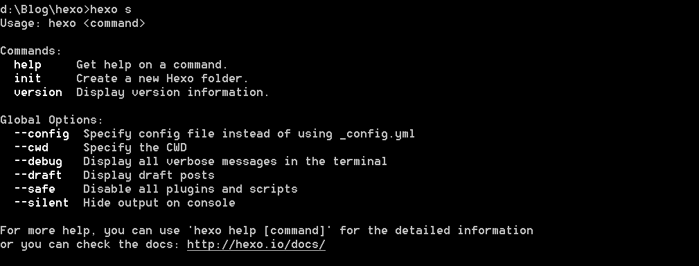 Hexo报错Usage: hexo 处理及图片显示问题_hexo g usage: hexo -CSDN博客
