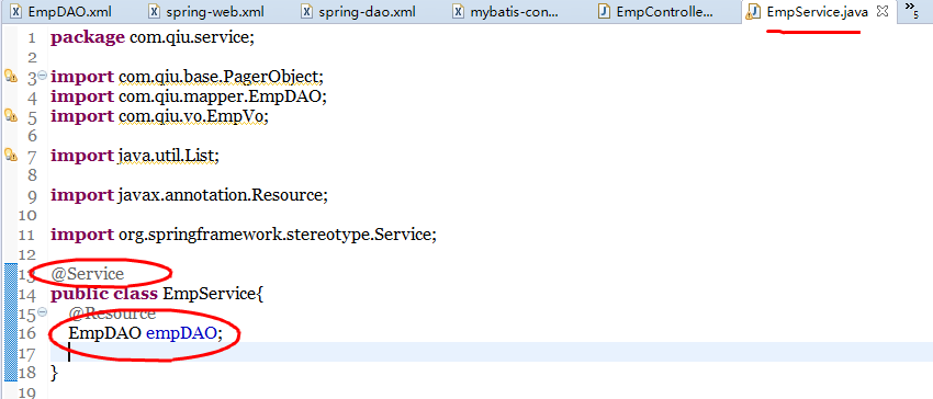 SSM时遇到的异常（2）——BeanCreationException: Error creating bean with name 'empController'_error ...