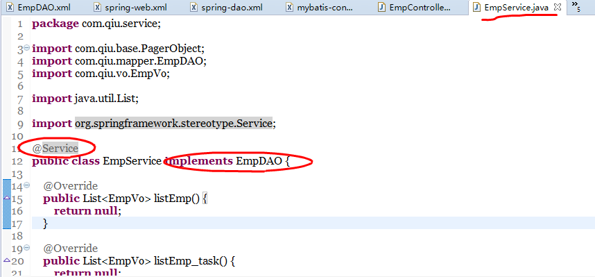 SSM时遇到的异常（2）——BeanCreationException: Error creating bean with name 'empController'_error ...
