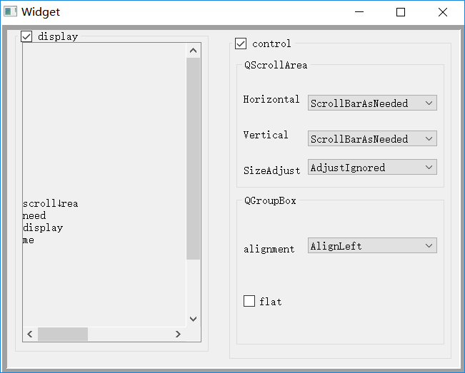 Qt5 -- 容器控件 QFrame / QScrollArea / QGroupBox / QTabWidget / QToolBox_qt5 qscrollarea-CSDN博客