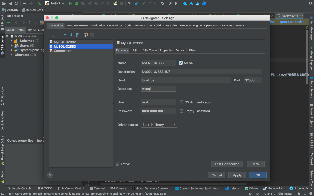 Intellij Idea 社区版集成 Database Navigator 数据库管理工具idea Db Navigator Csdn博客